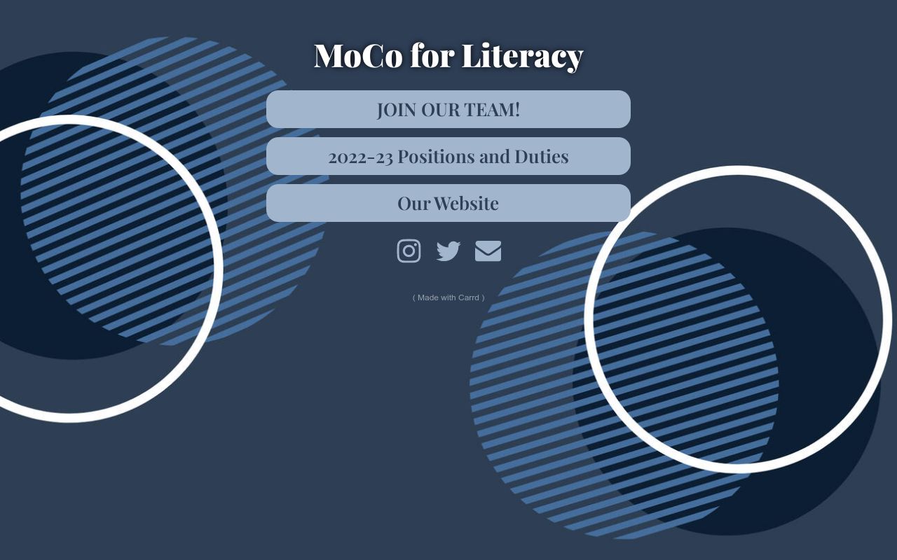 MoCo for Literacy